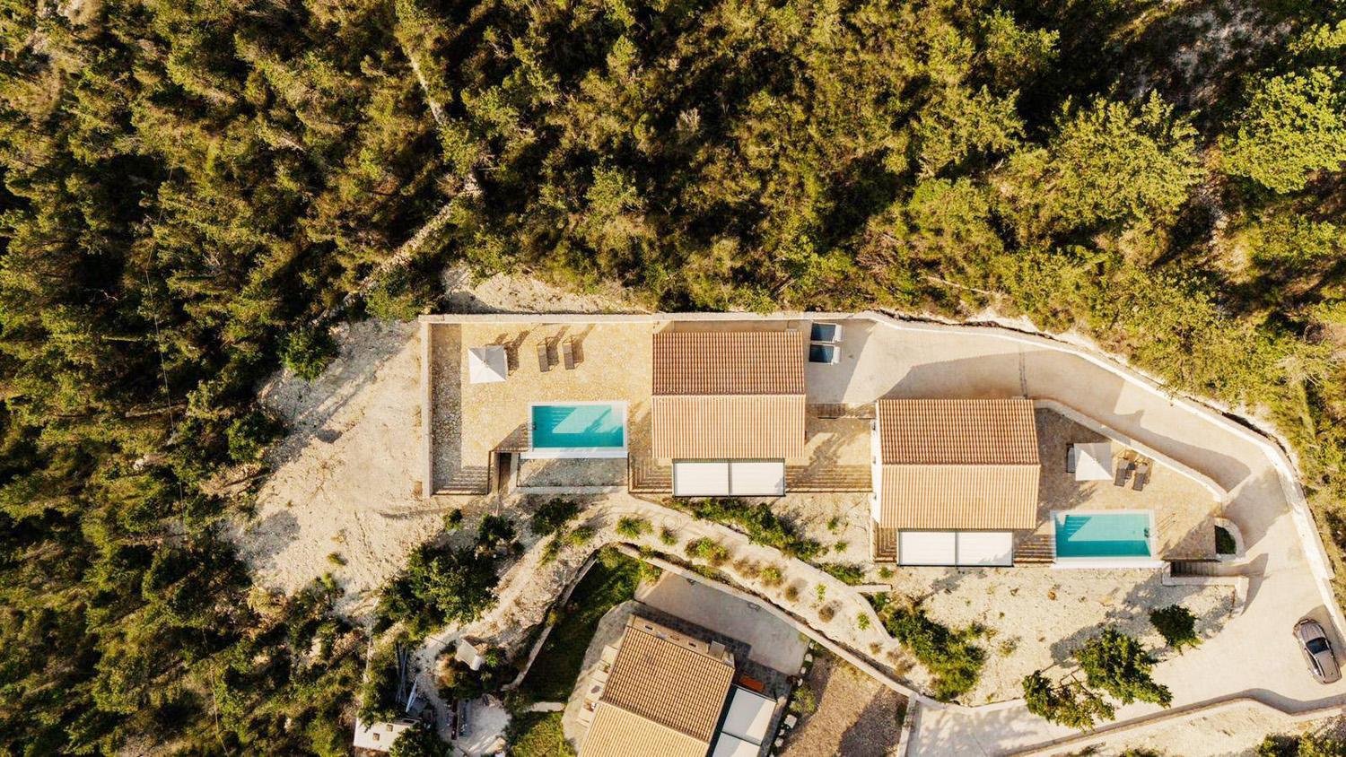 Villa Hill View Ena, Paxos Lakka - Villas to Rent with Private Pool